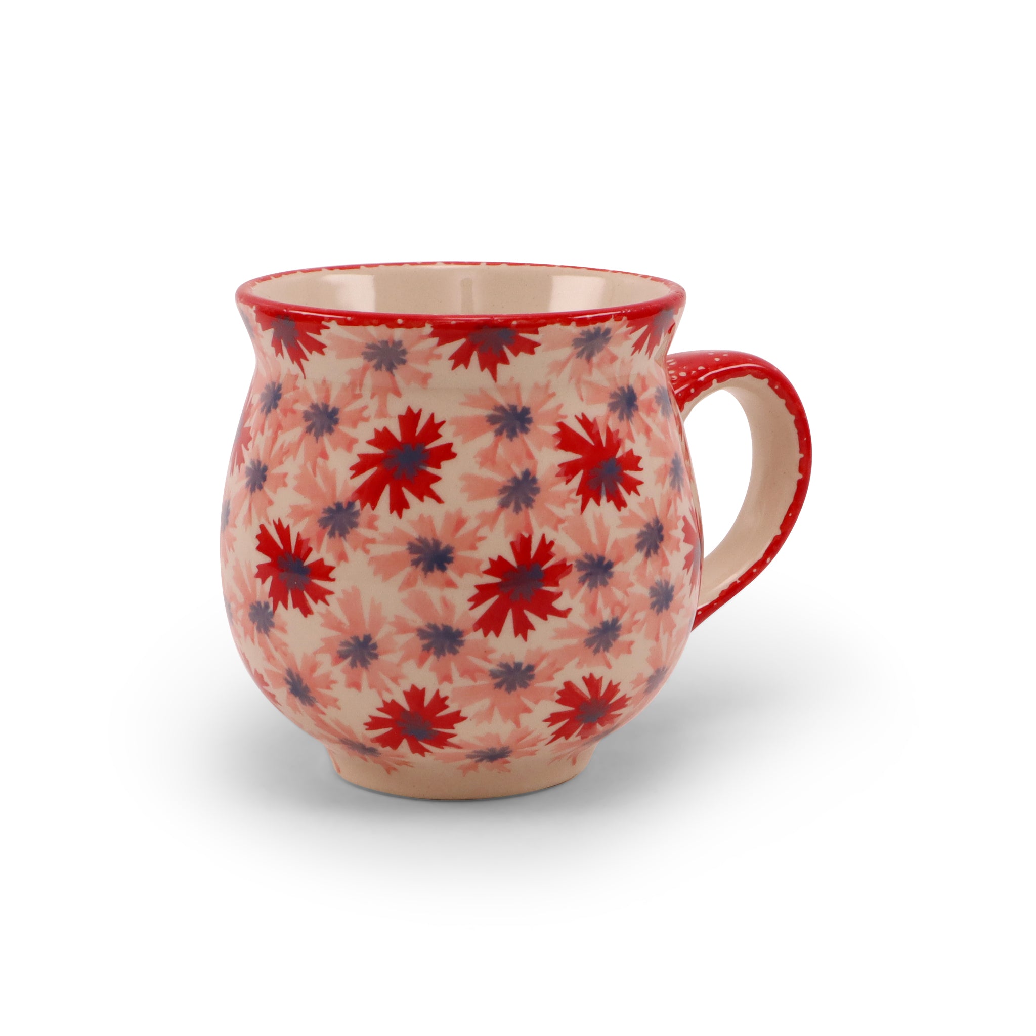 19oz Belly Mug. Pattern: Raspberry Sherbet – Surroundings Polish ...